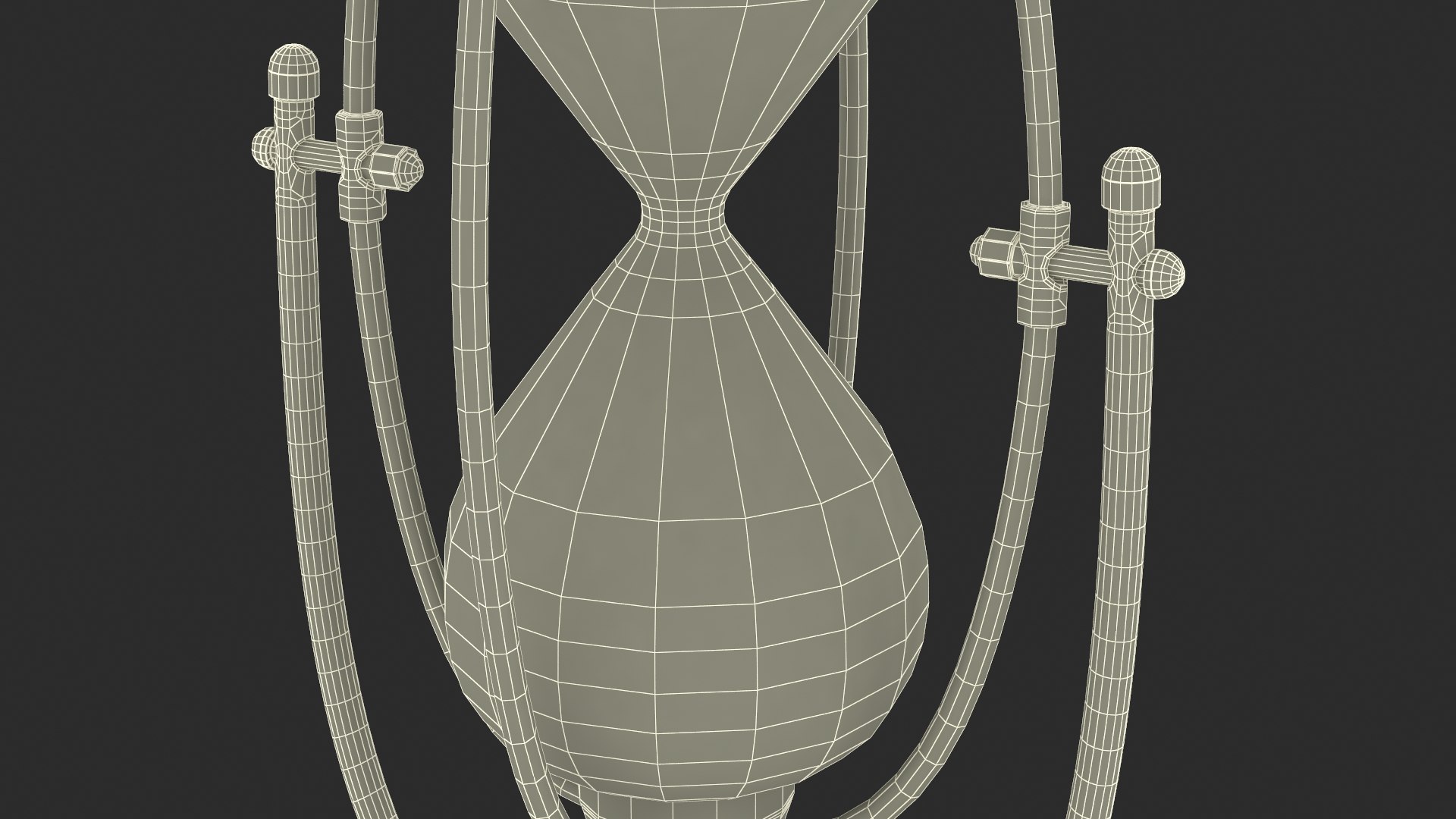 3D Model Sand Clock Antique - TurboSquid 2291252