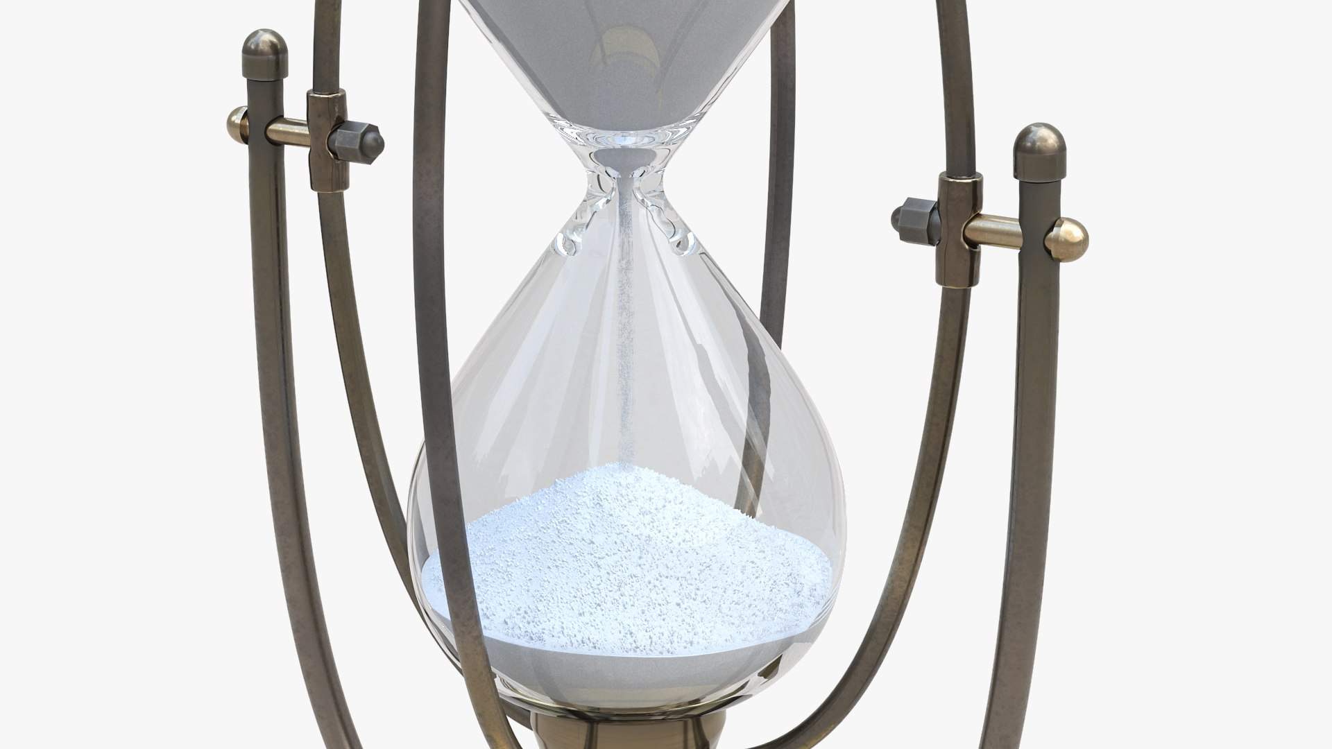3D Model Sand Clock Antique - TurboSquid 2291252
