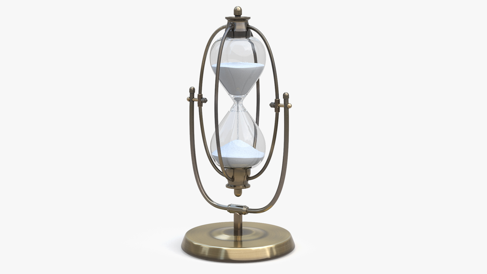 3D Model Sand Clock Antique - TurboSquid 2291252