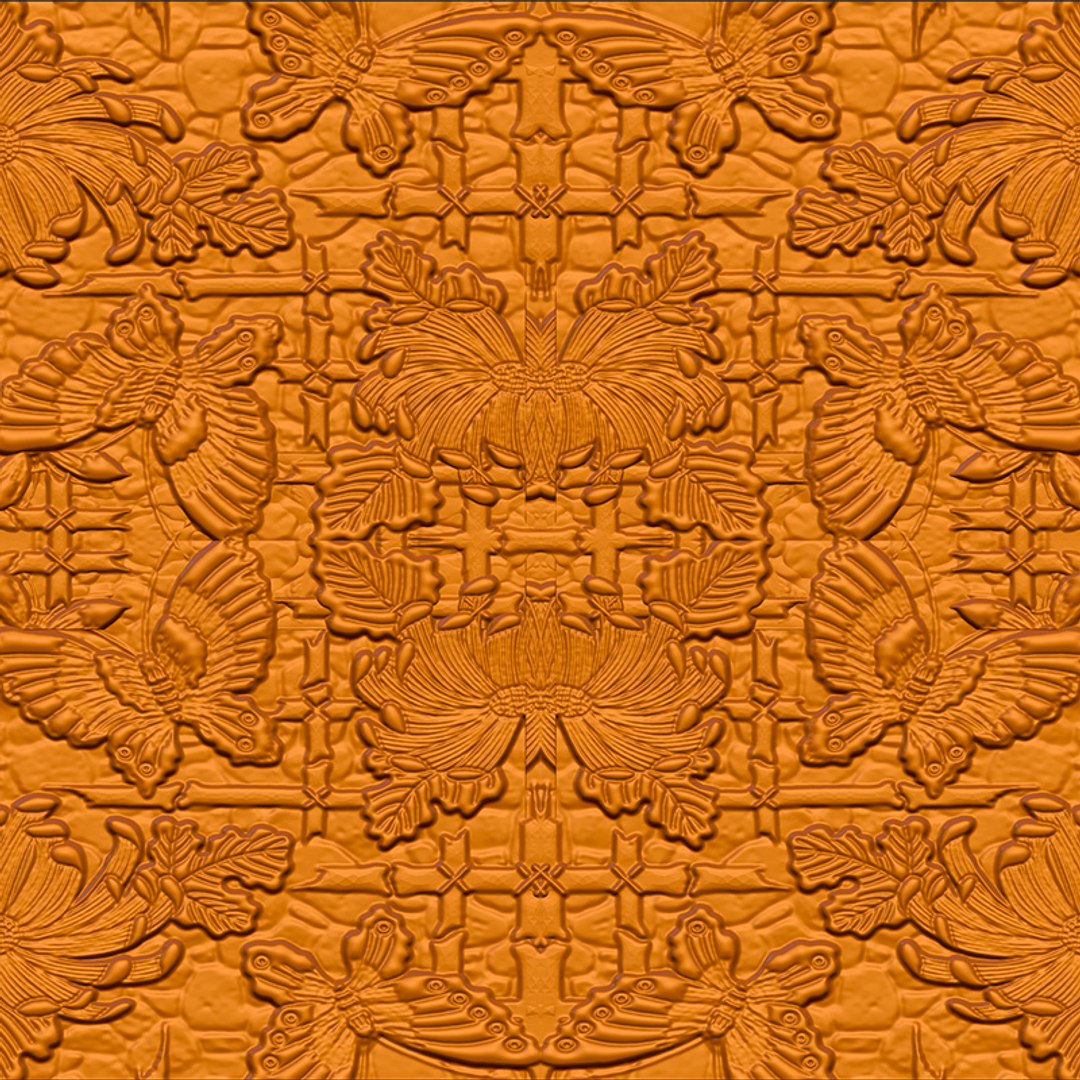 Free Japan Motif 001 3d Model