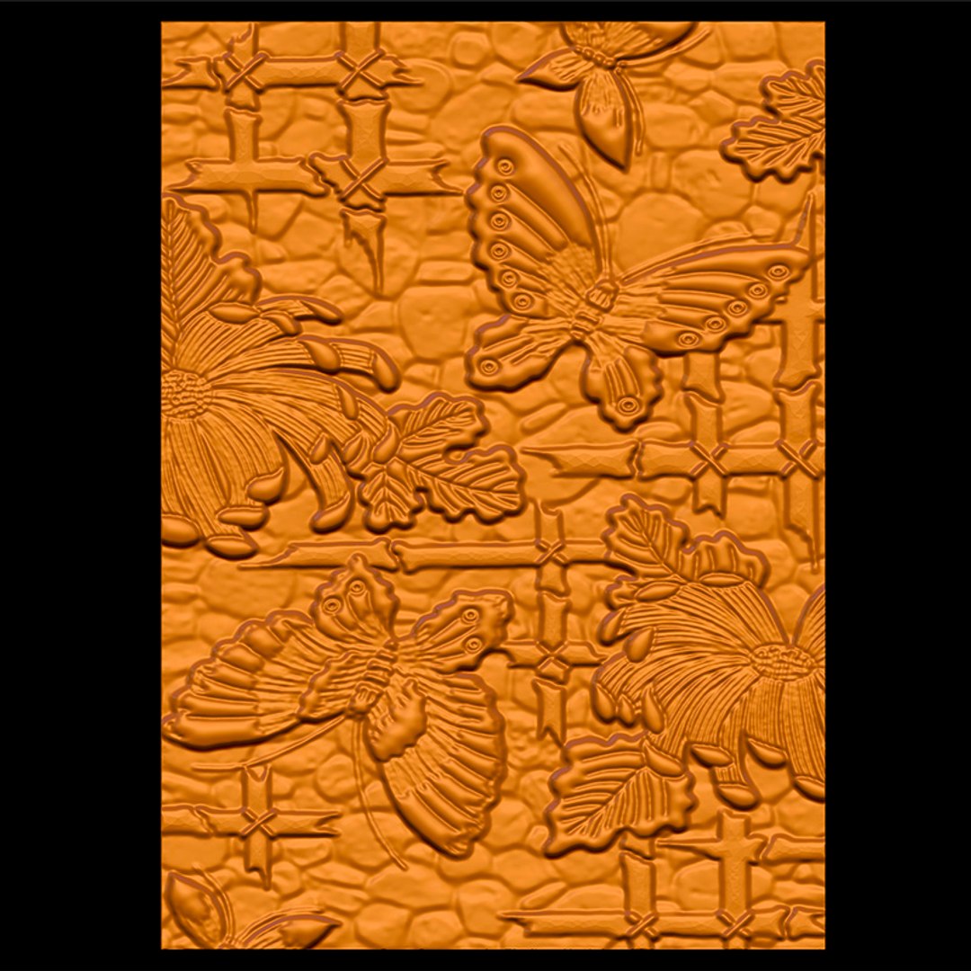 Free Japan Motif 001 3d Model