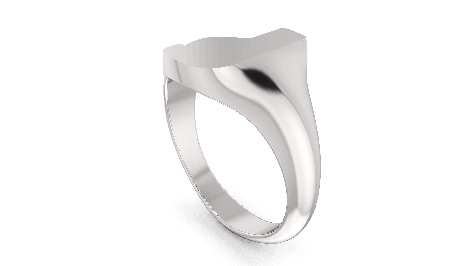 Alphabet Signet Ring J 3D Model - TurboSquid 2083120