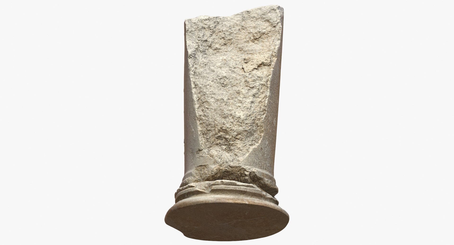 Medieval Stone Column Piece 3D Model - TurboSquid 1522257