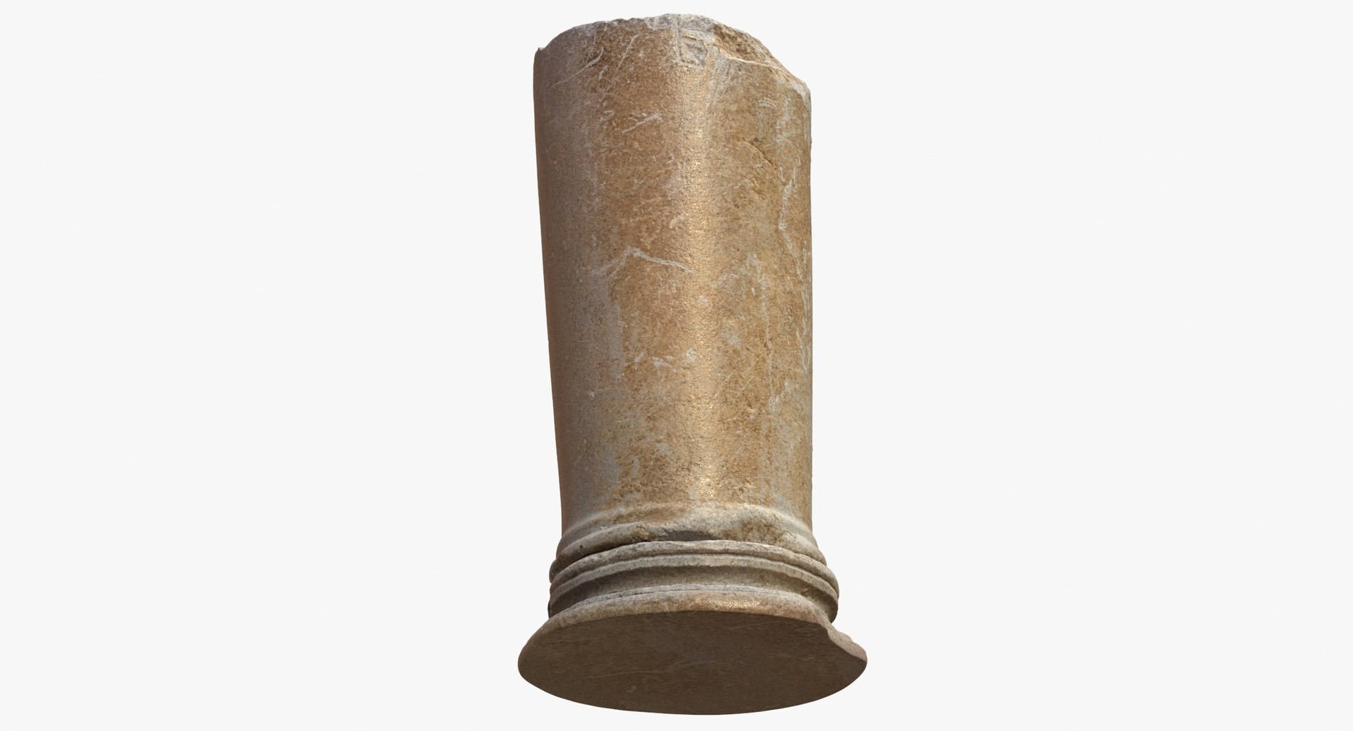 Medieval Stone Column Piece 3D Model - TurboSquid 1522257