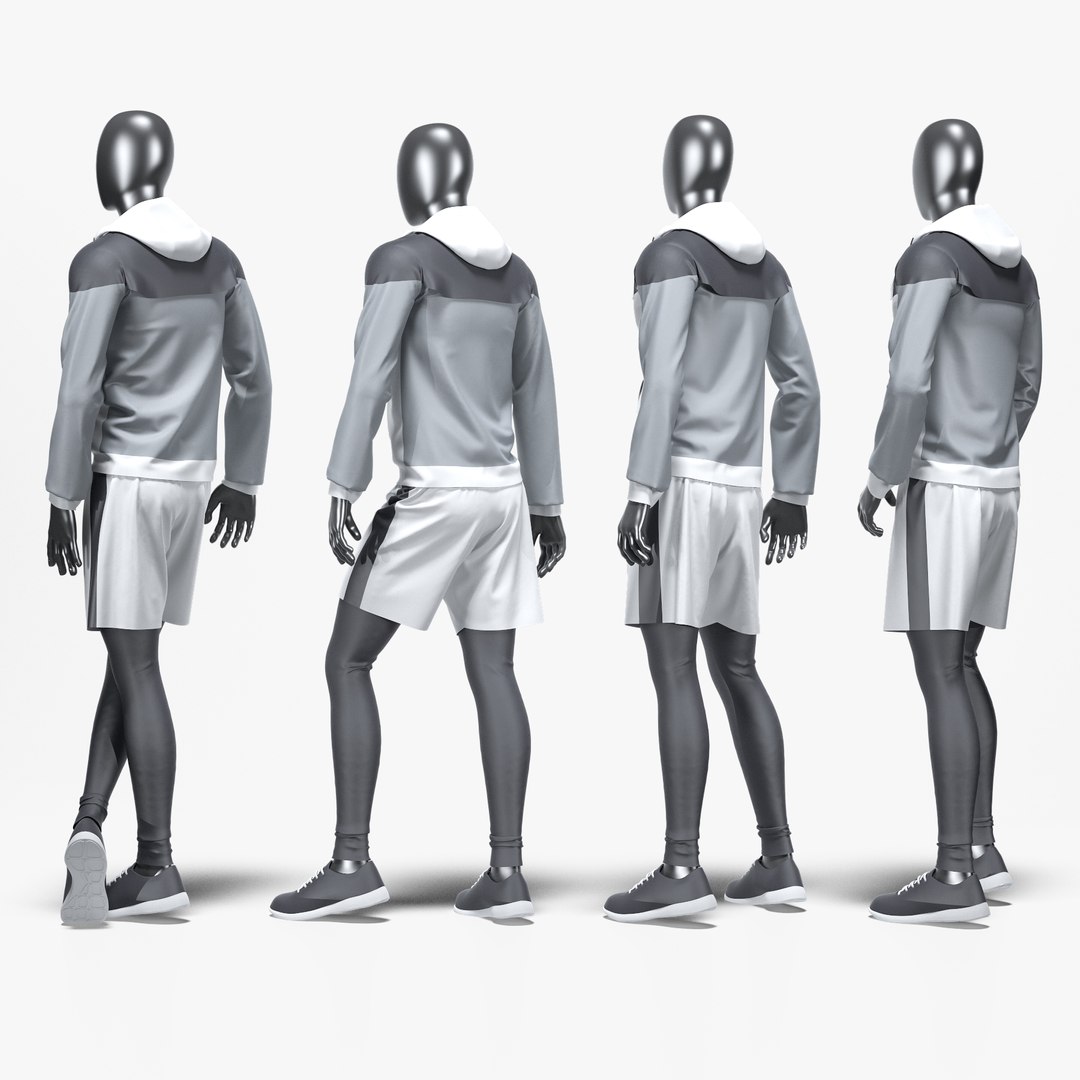 Set Male Sport 3D Model - TurboSquid 1316860
