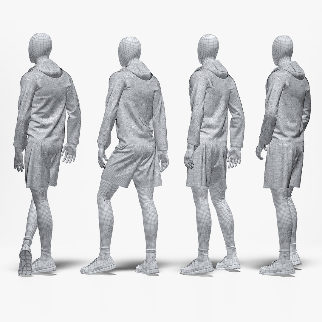 Set Male Sport 3D Model - TurboSquid 1316860