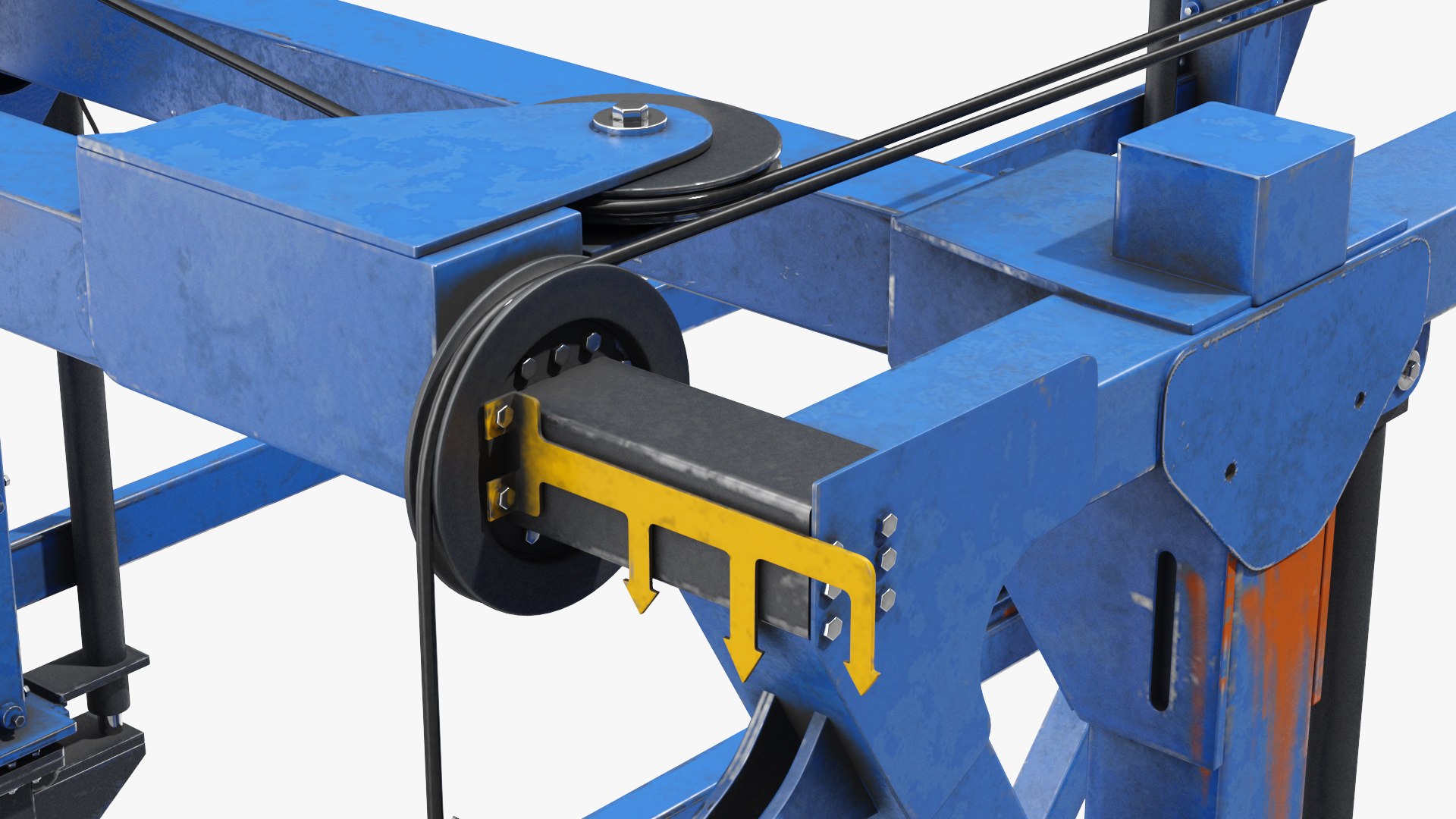 Straddle Carrier Rigged 3D Model - TurboSquid 1451148