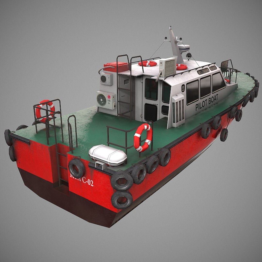 3D Model Pilot Boat - TurboSquid 1361714
