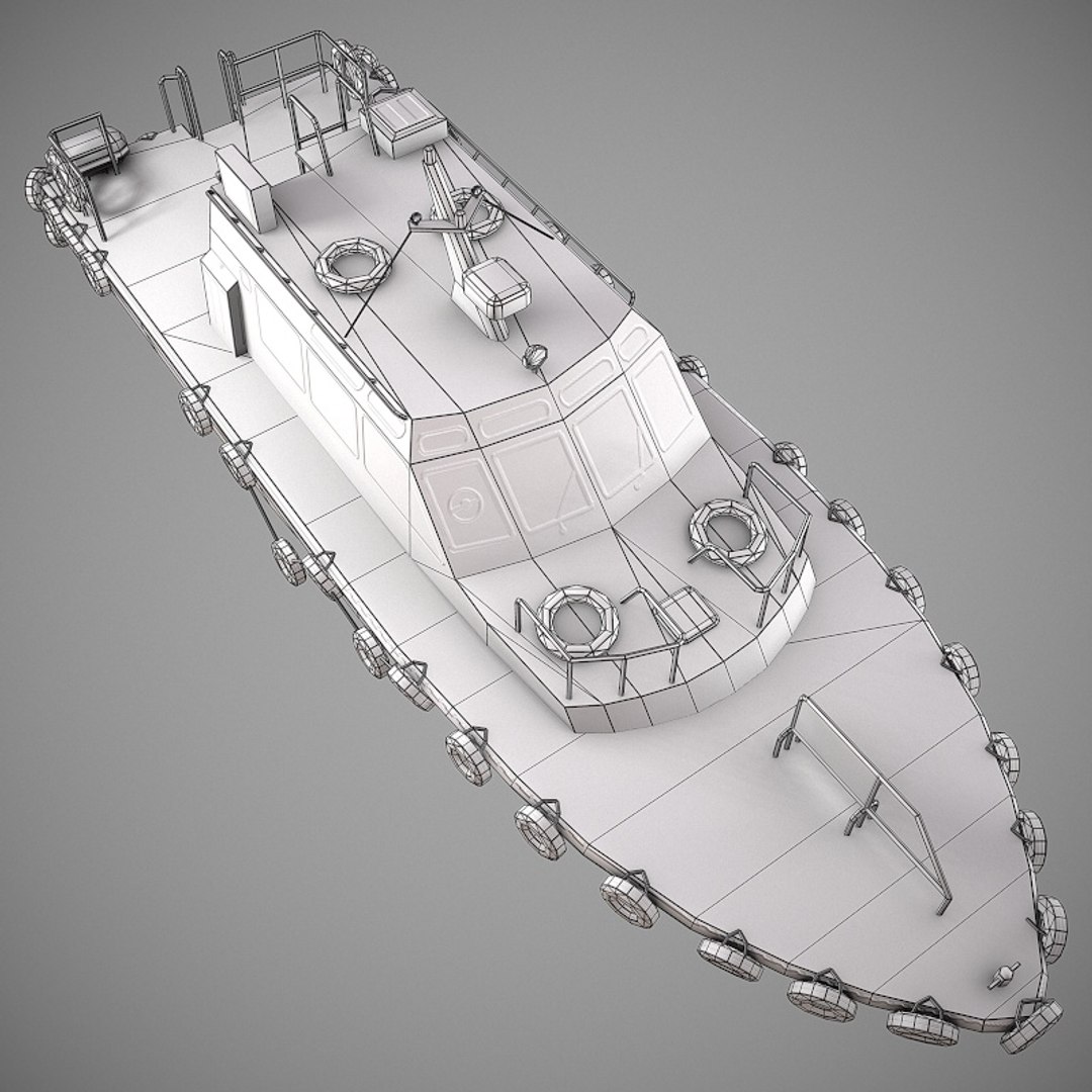 3D Model Pilot Boat - TurboSquid 1361714