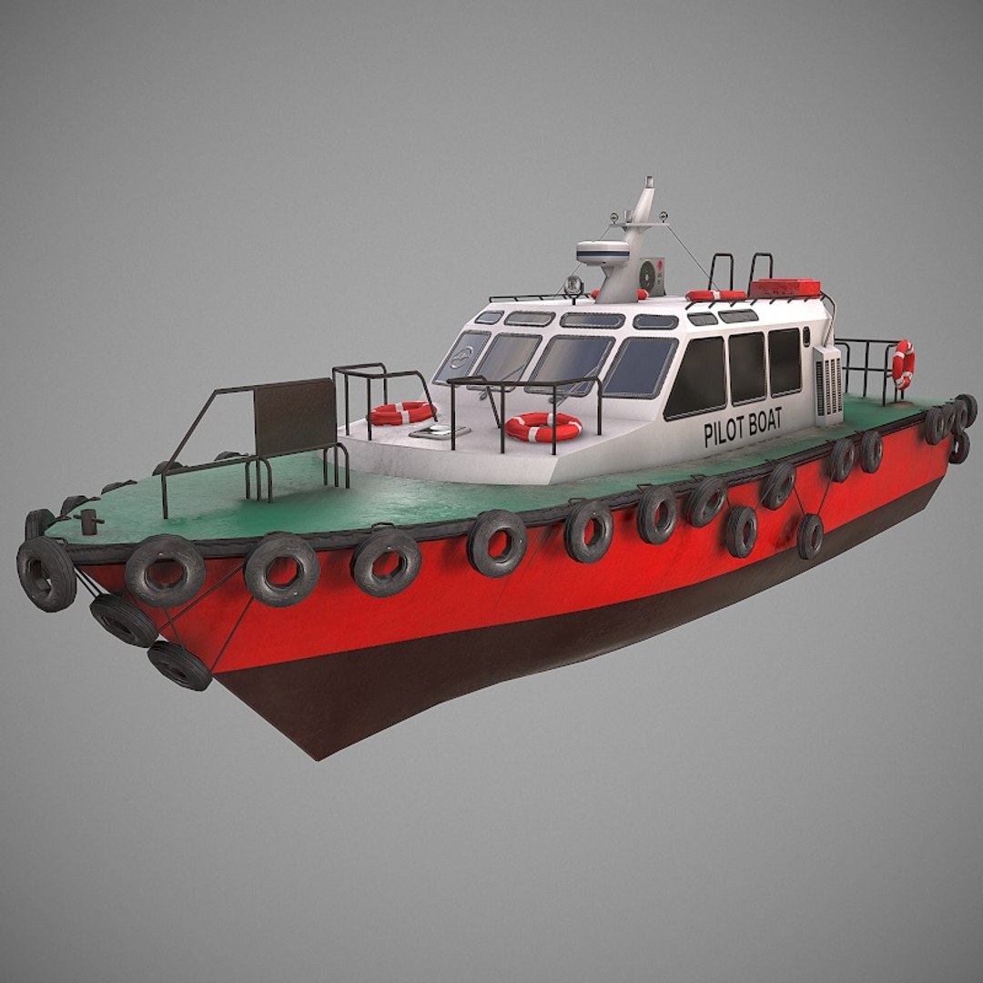 3D Model Pilot Boat - TurboSquid 1361714
