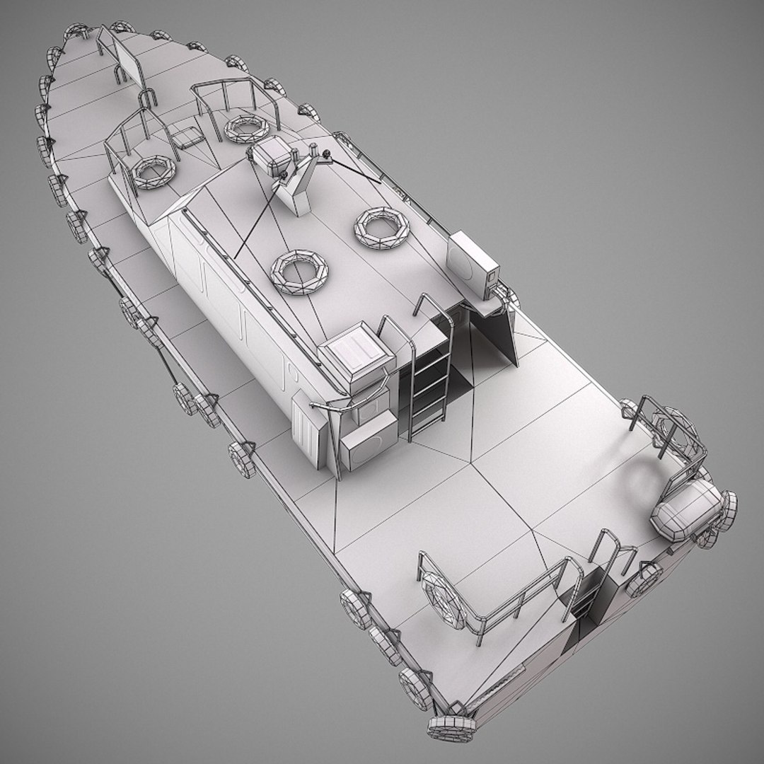 3D Model Pilot Boat - TurboSquid 1361714