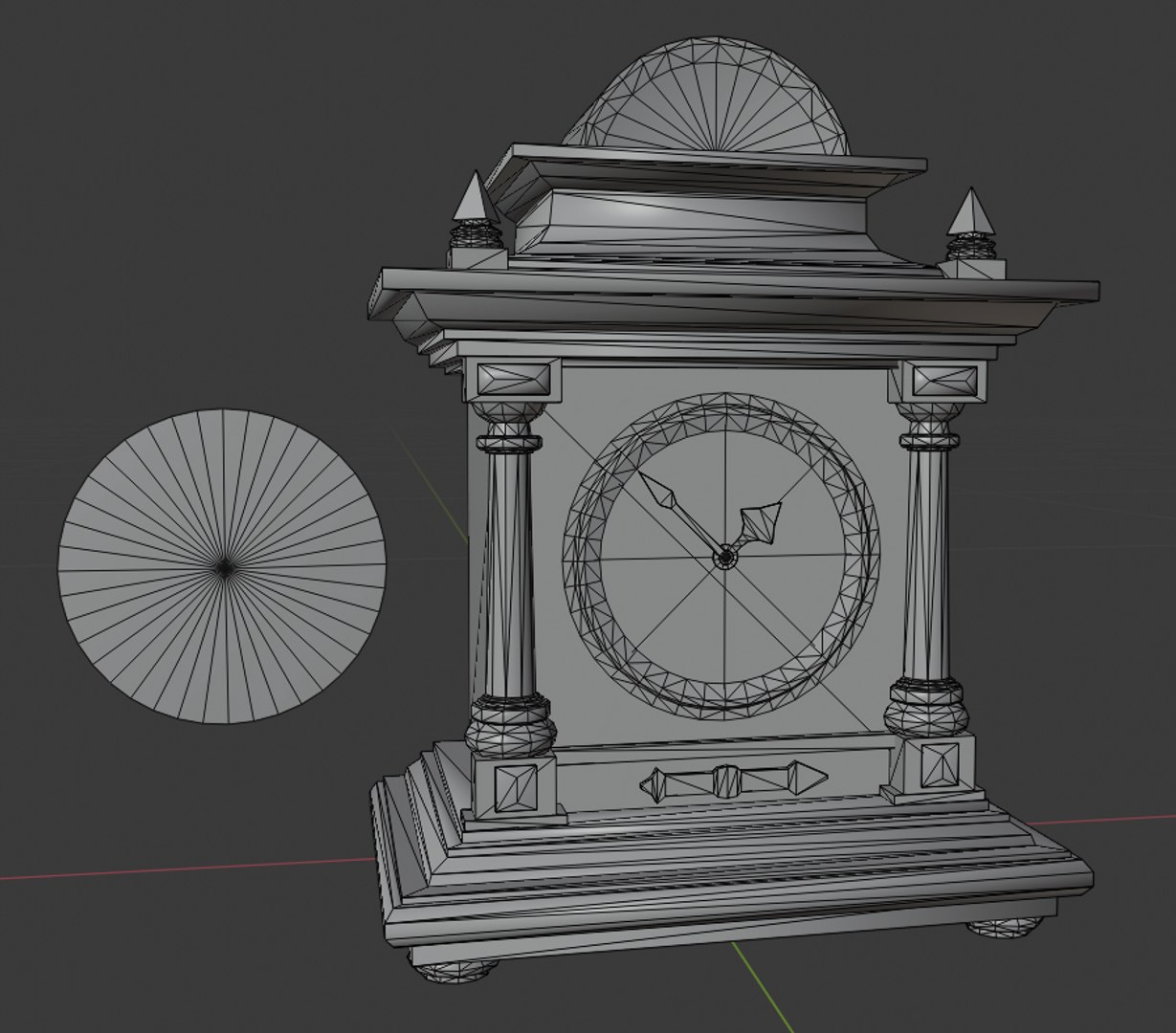 Clock Antique 3D Model - TurboSquid 1565974