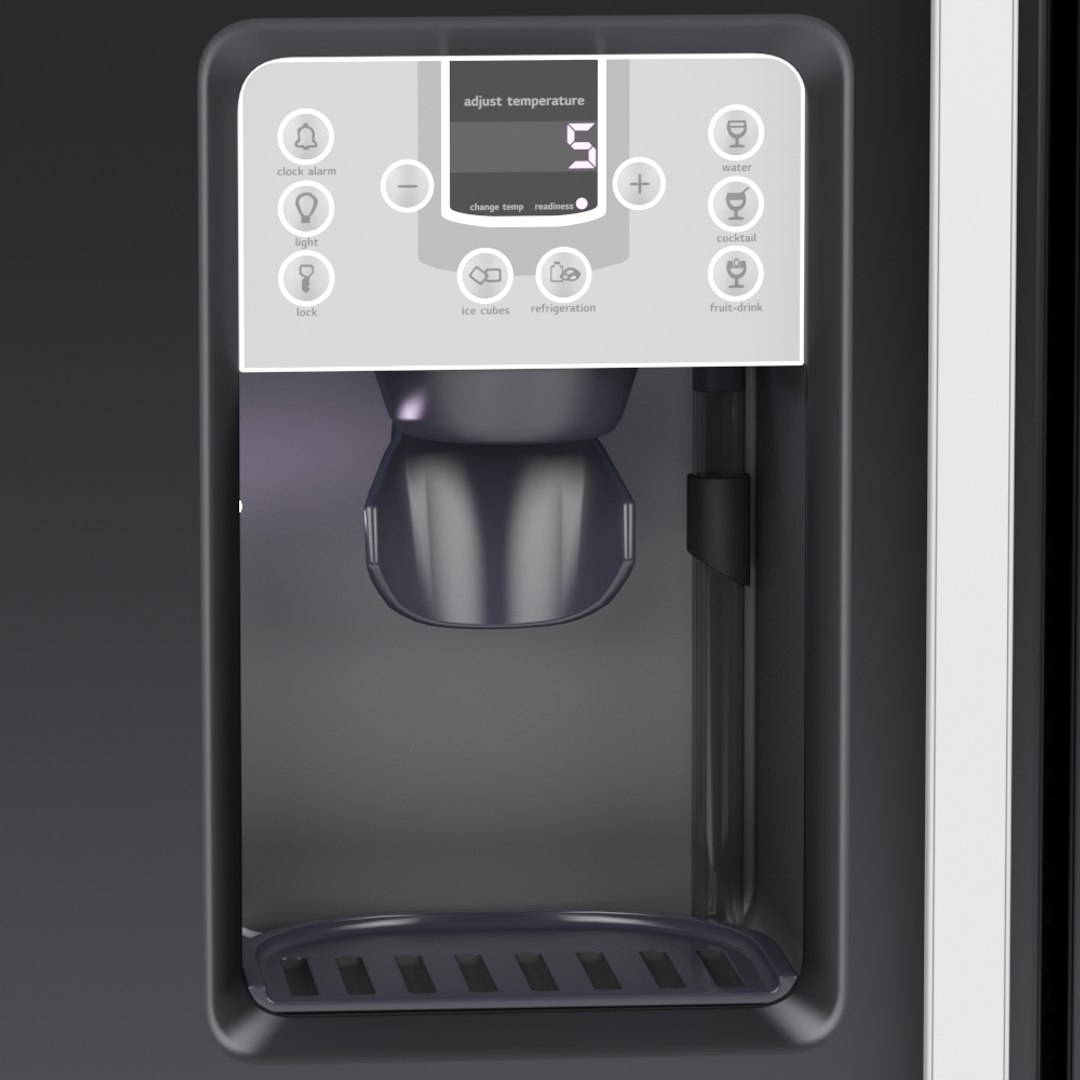 3D Refrigeration Freezer - TurboSquid 1410252