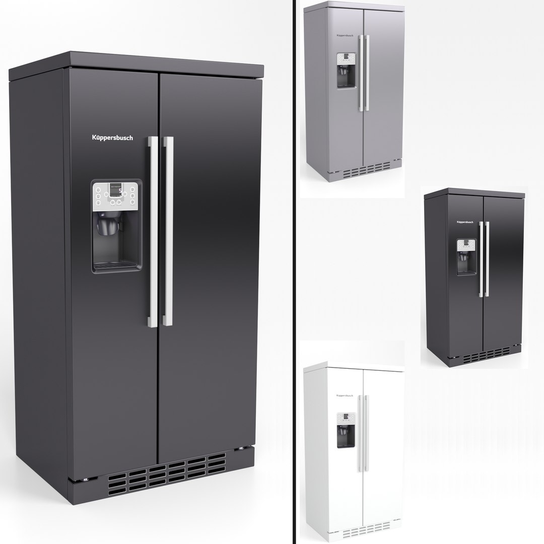 3D Refrigeration Freezer - TurboSquid 1410252