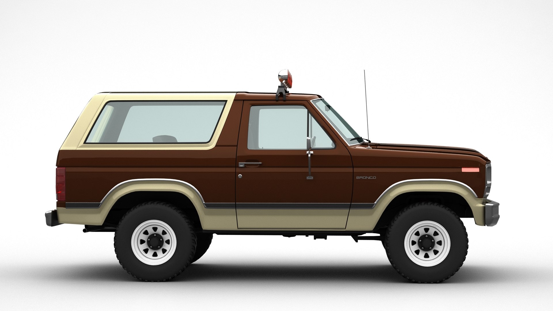 3D 1981 Ford Bronco Model - TurboSquid 2010783