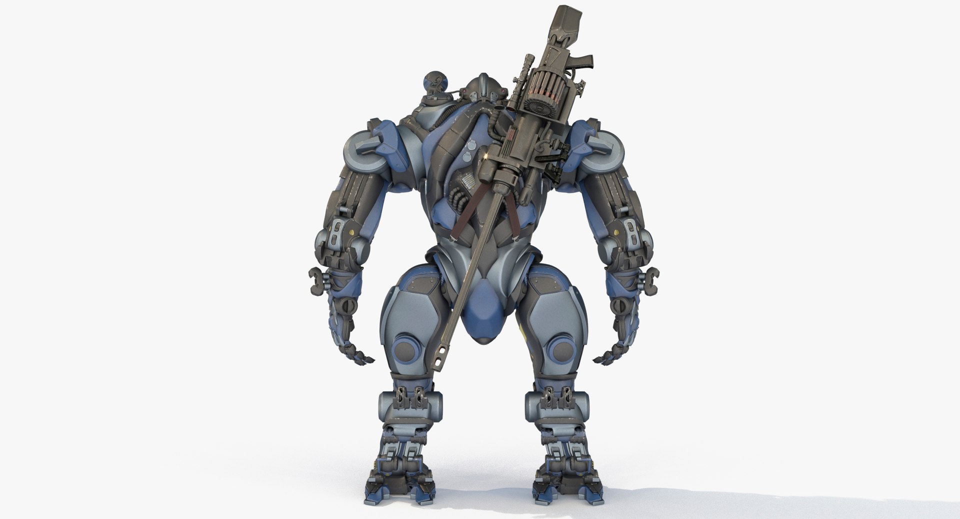 3D mech heavy - TurboSquid 1242882
