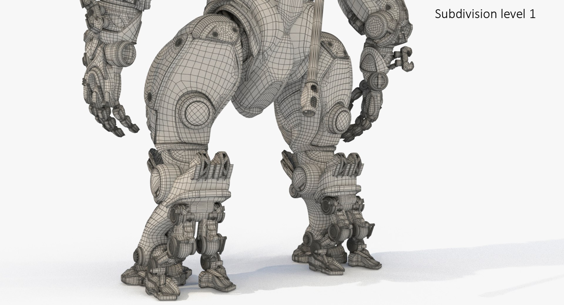 3D Mech Heavy - TurboSquid 1242882