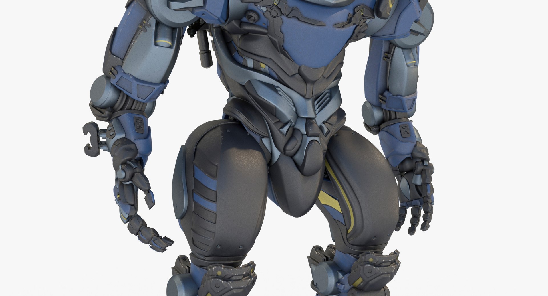 3D mech heavy - TurboSquid 1242882