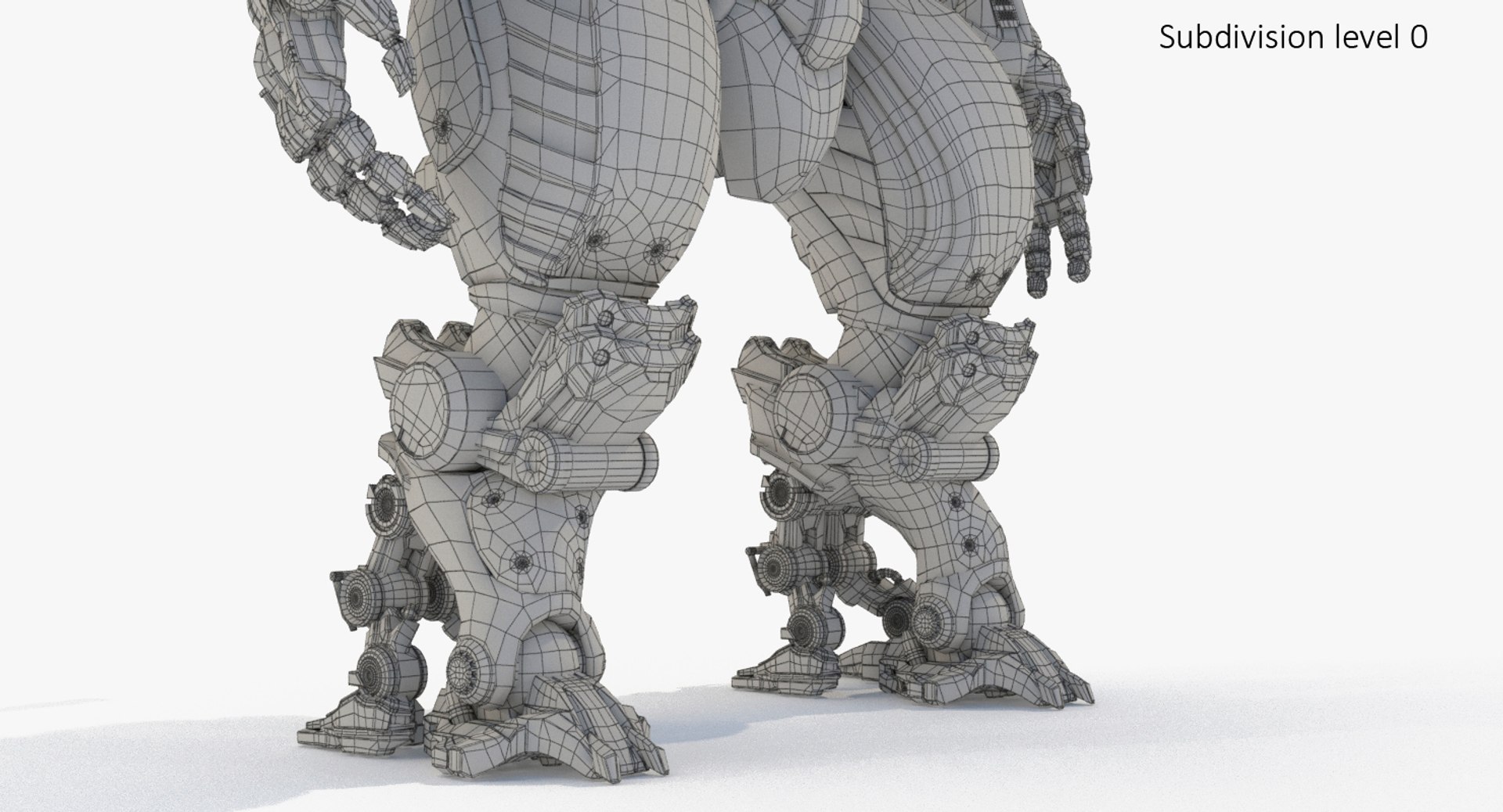 3D mech heavy - TurboSquid 1242882