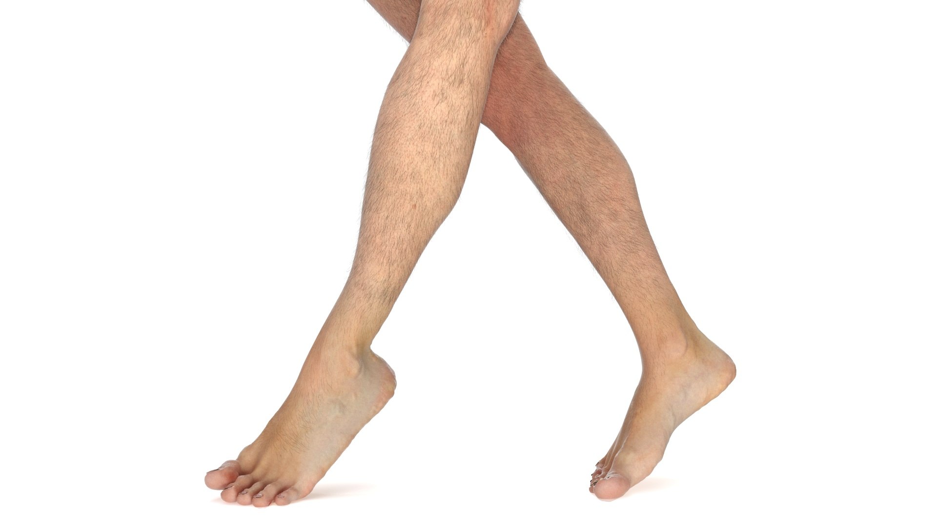 Realistic Human Male Legs Rigged For Maya Model - TurboSquid 2307422