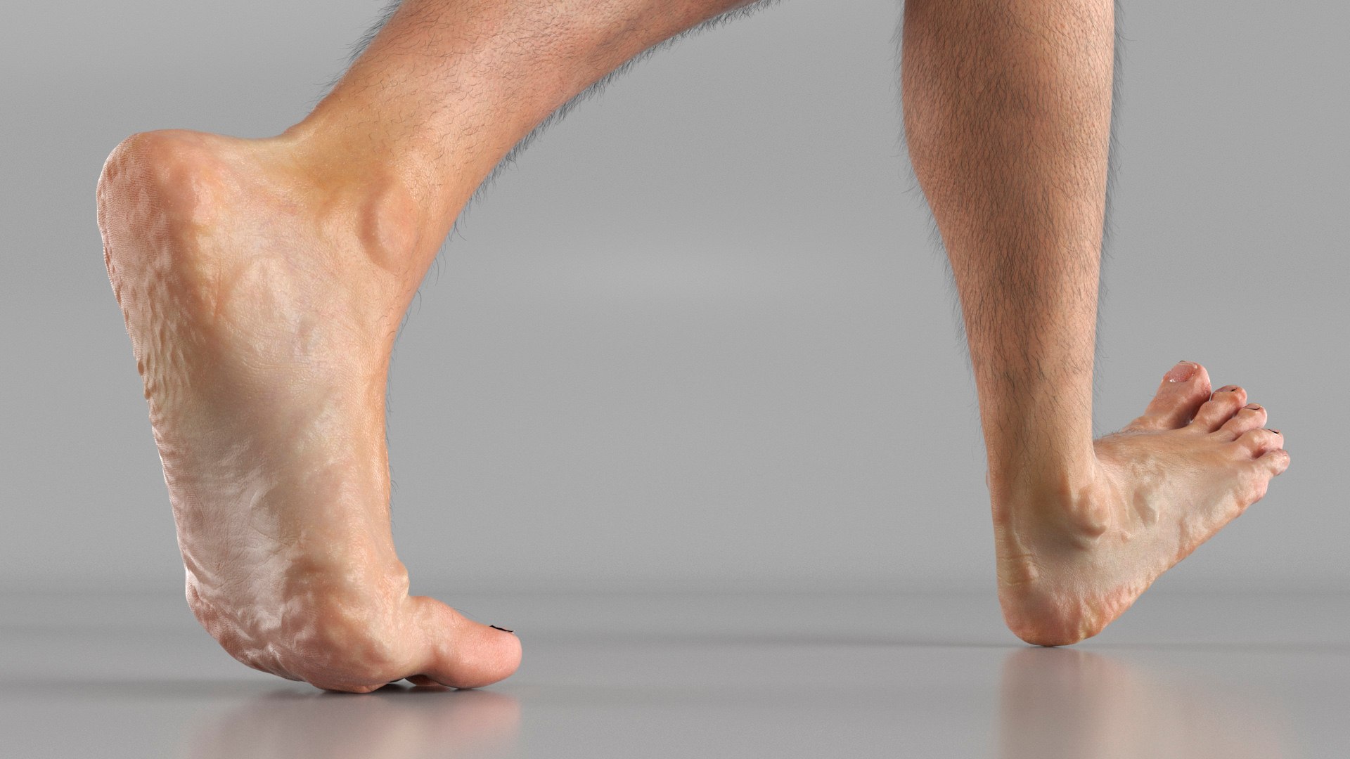 Realistic Human Male Legs Rigged For Maya Model - TurboSquid 2307422