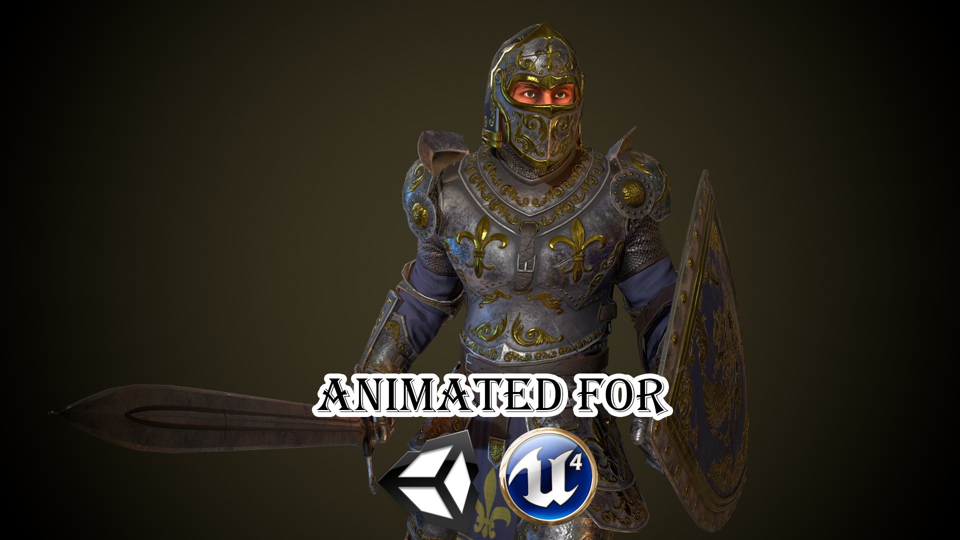 3D Knight Animation - TurboSquid 1648387