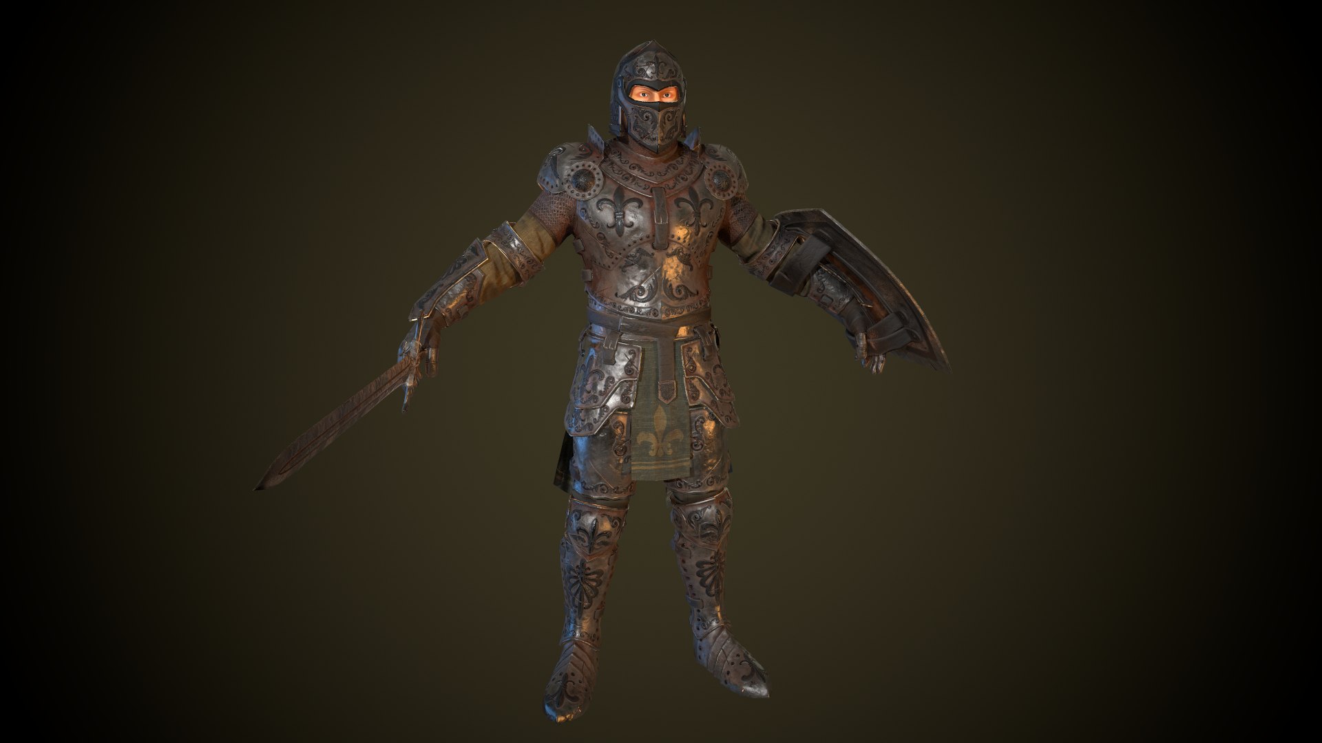 3D Knight Animation - TurboSquid 1648387