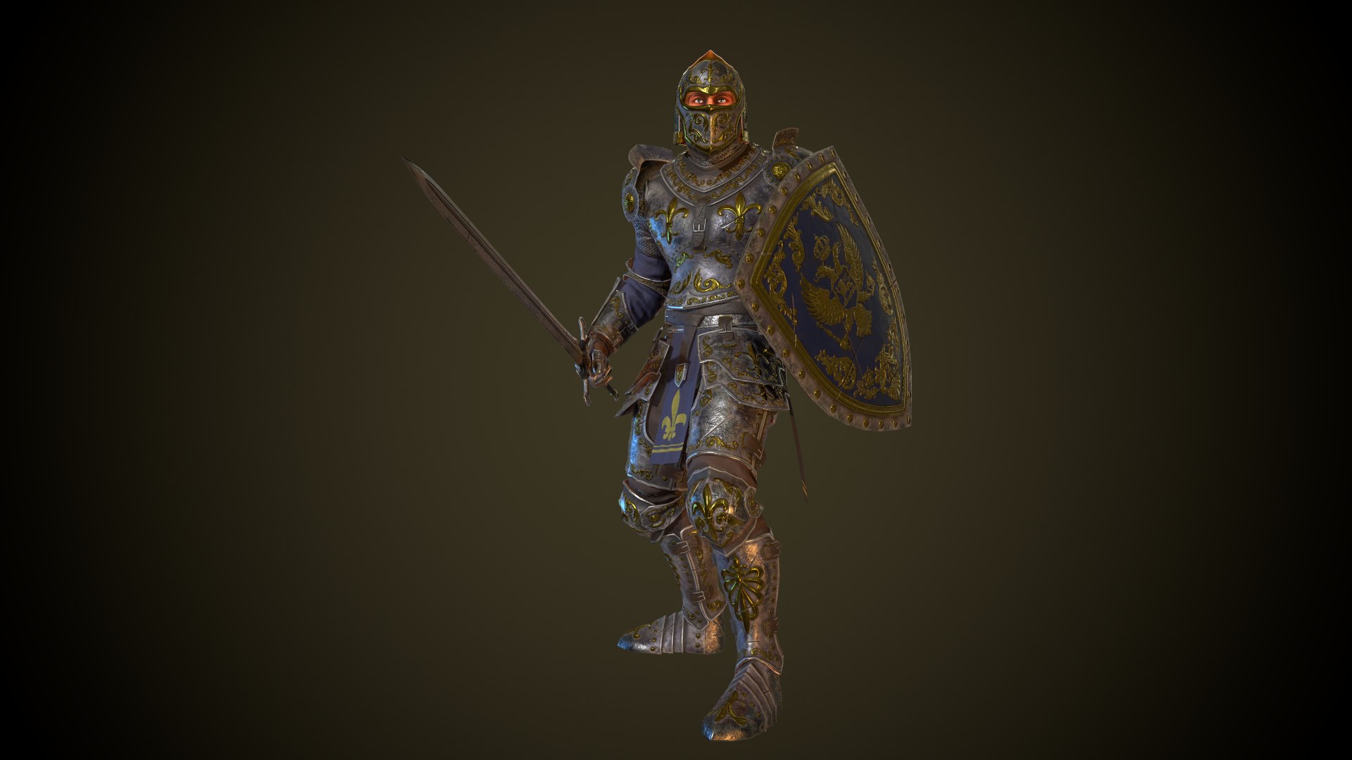 3D Knight Animation - TurboSquid 1648387