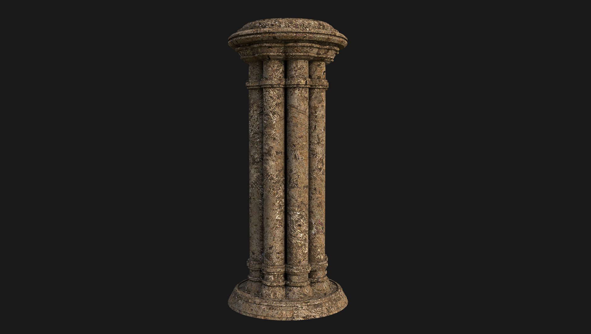 Free Free Column 3D Model - TurboSquid 2187651