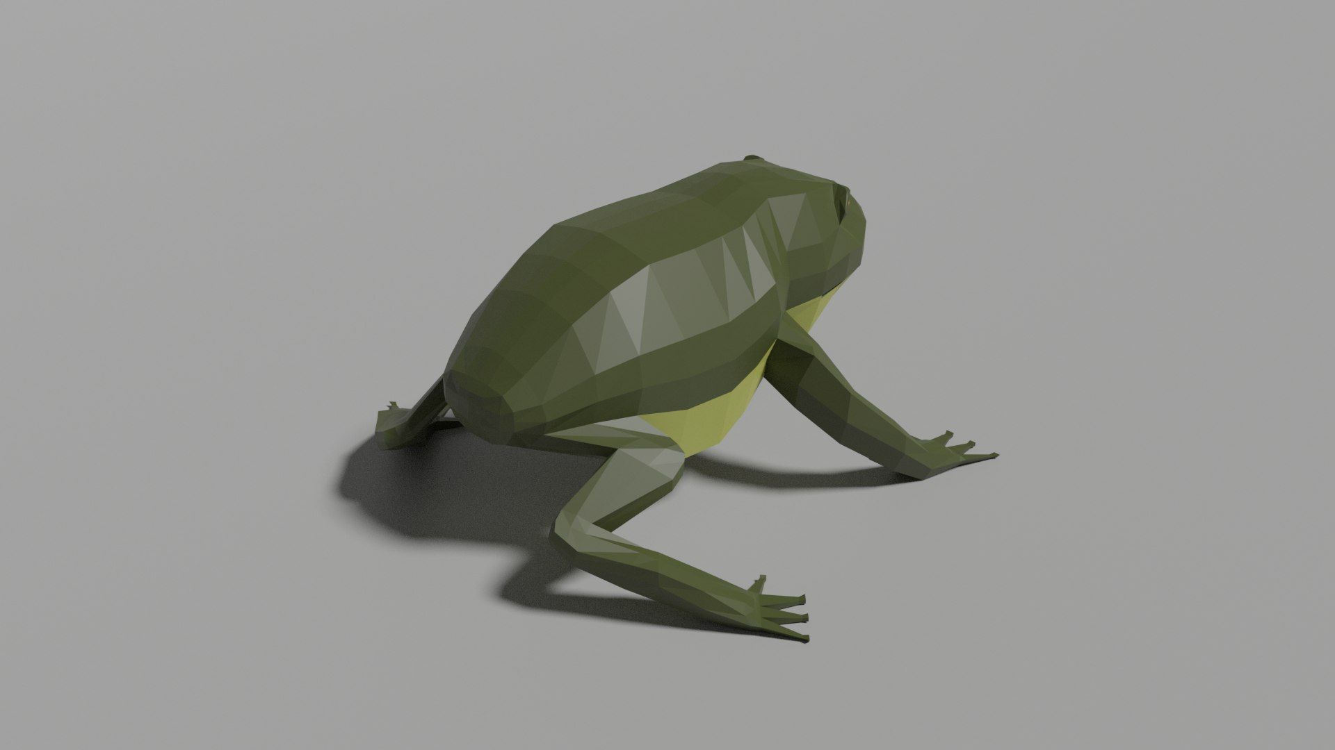 Low-poly Toad 3D - TurboSquid 1807369