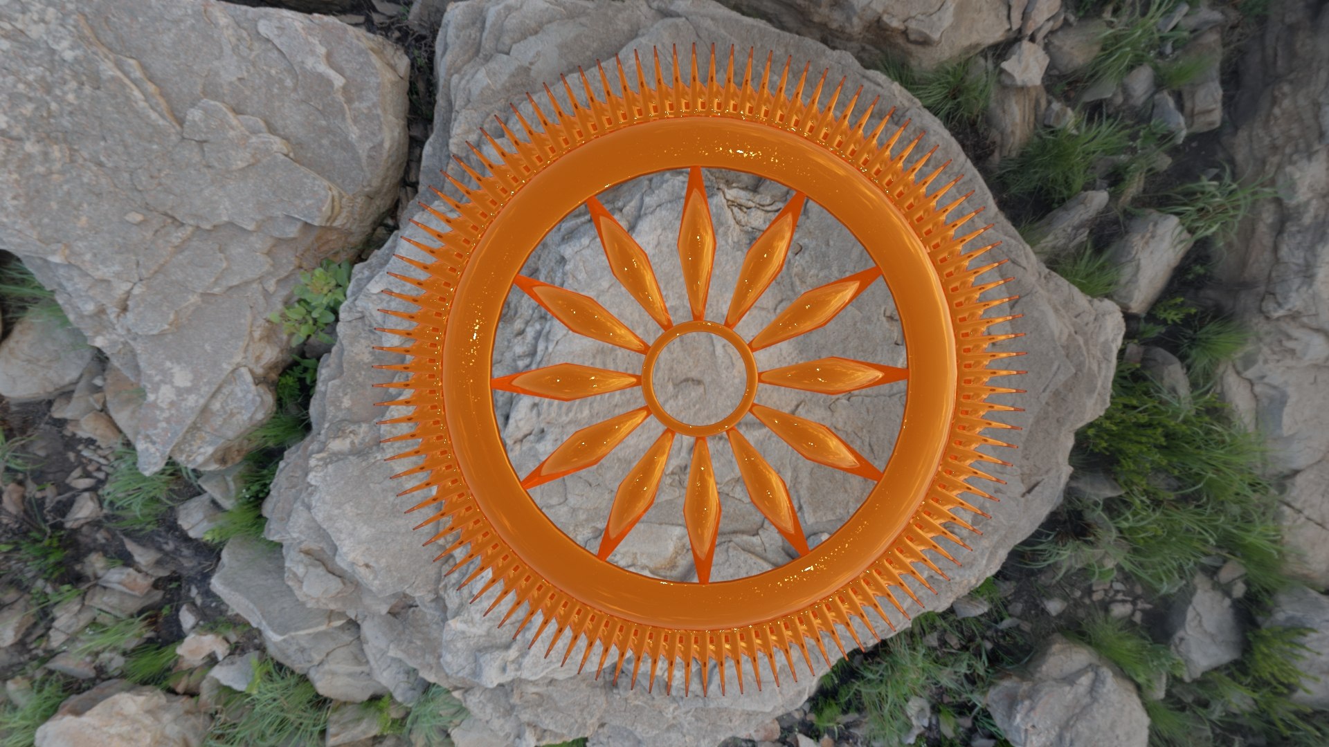 Lord Krishna Chakra 3D - TurboSquid 1793997