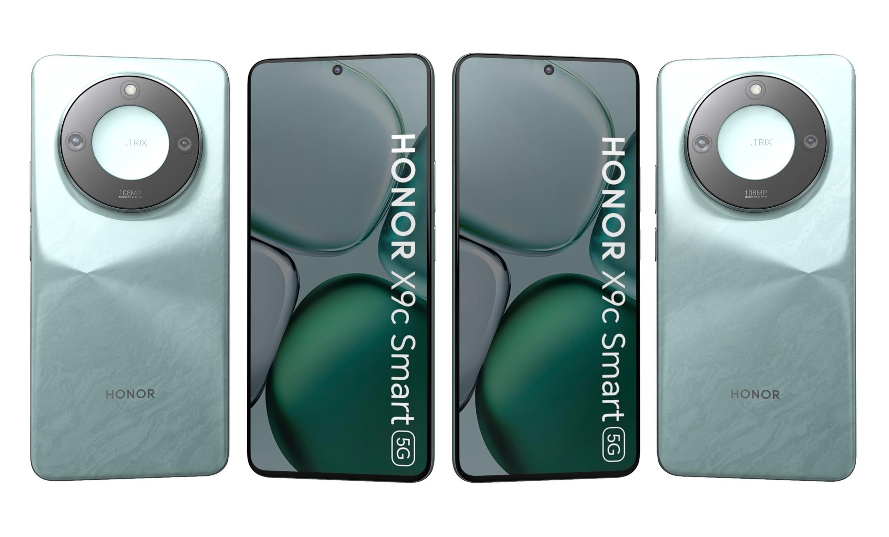 3D Honor X9c Smart Moonlight White And Ocean Cyan Model - TurboSquid ...