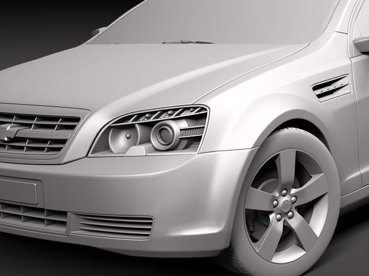 3ds Chevrolet Caprice 2011