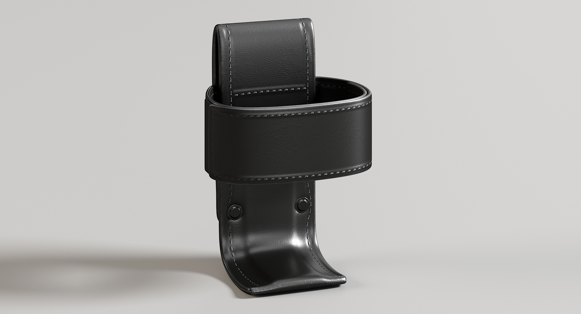 Leather Universal Radio Holder 3D Model - TurboSquid 1371887