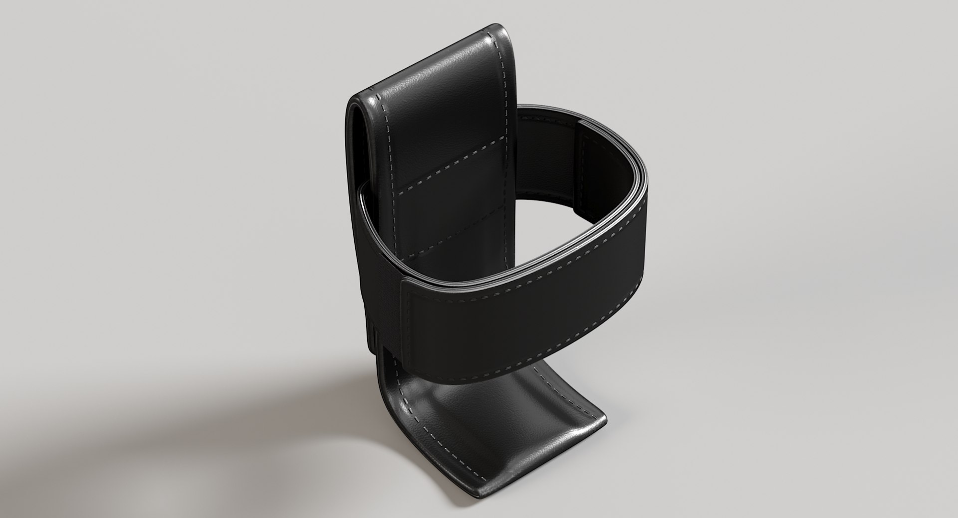 Leather Universal Radio Holder 3D Model - TurboSquid 1371887