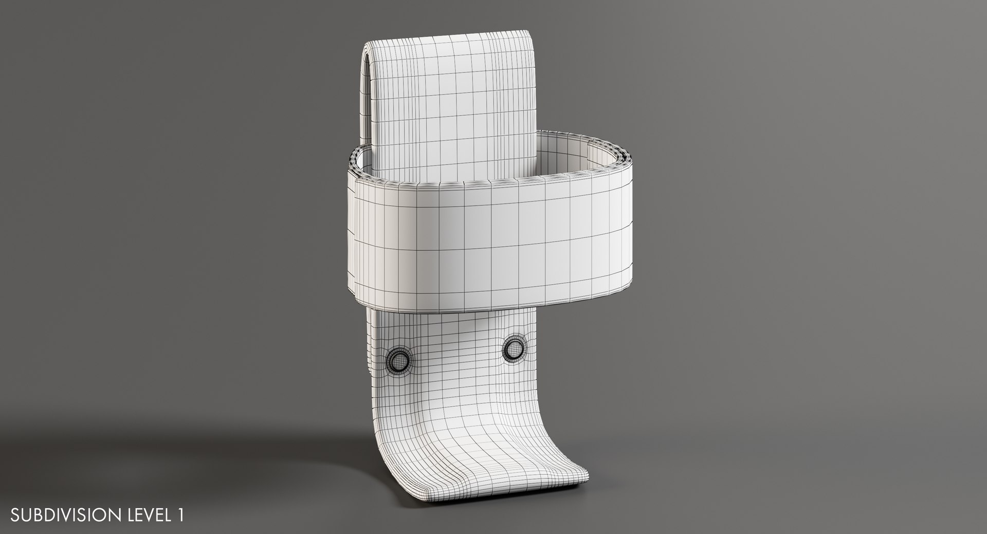 Leather Universal Radio Holder 3D Model - TurboSquid 1371887