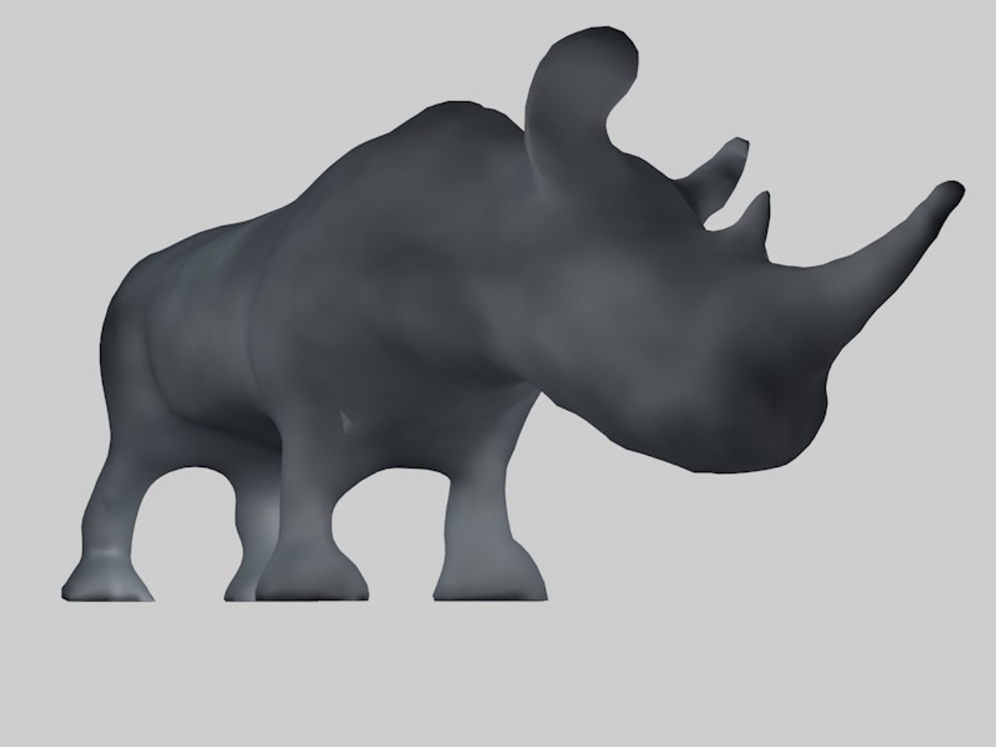 3d rhino base mesh