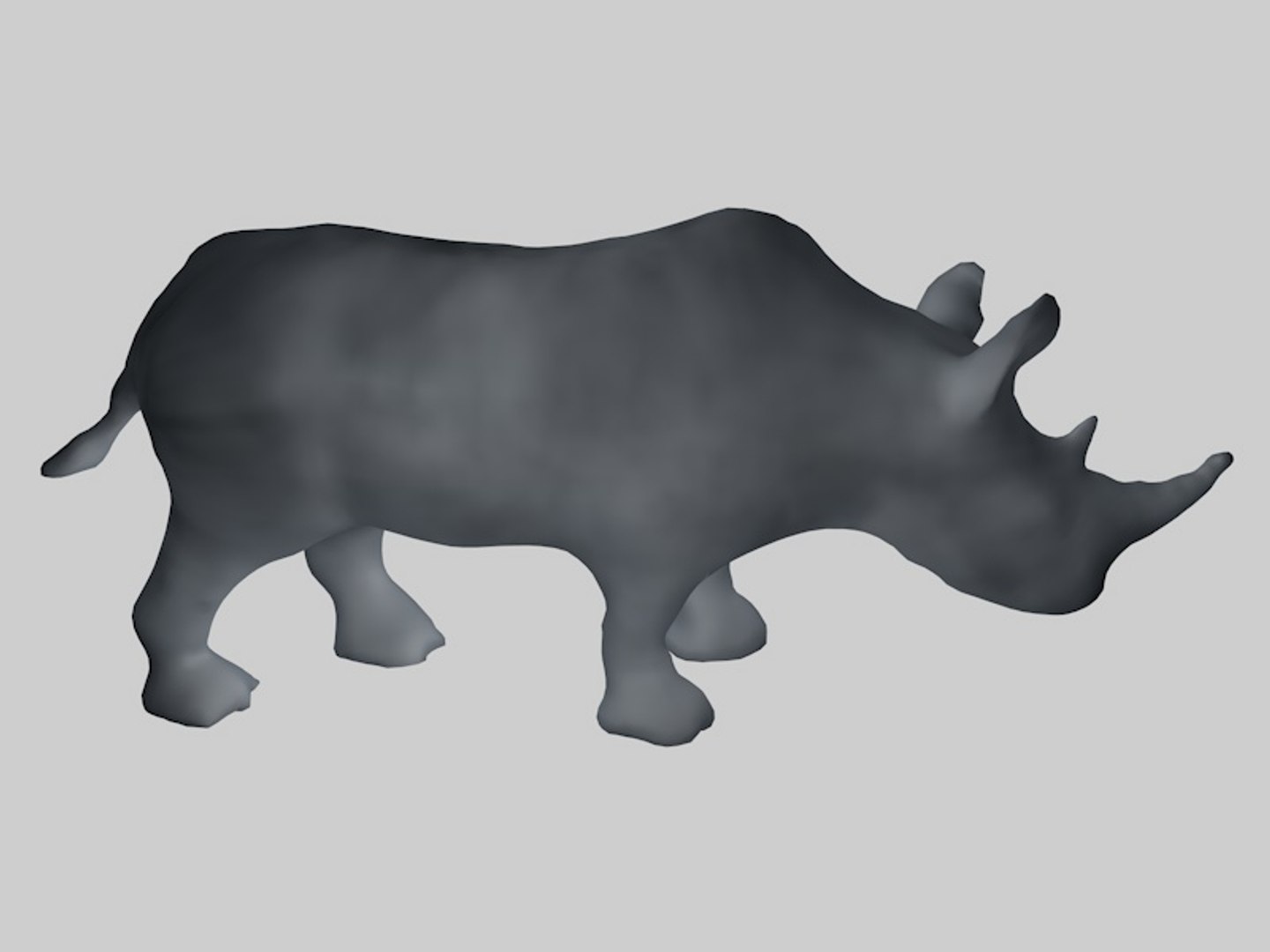 3d rhino base mesh
