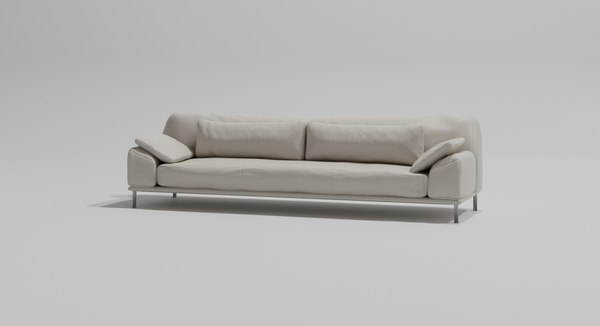 Leather Sofa glTF Models for Download | TurboSquid