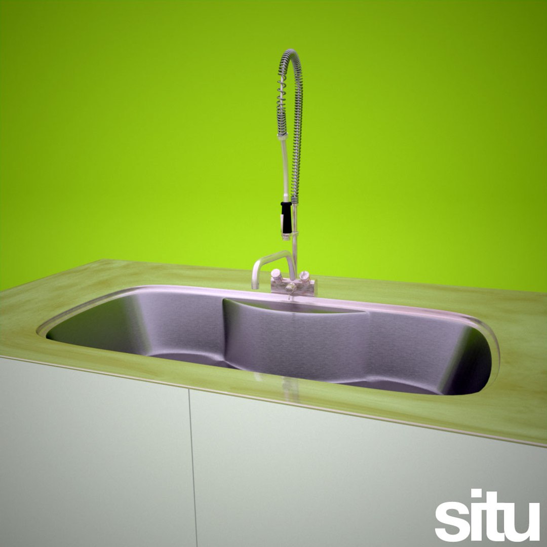 Kitchens Taps 3d Model