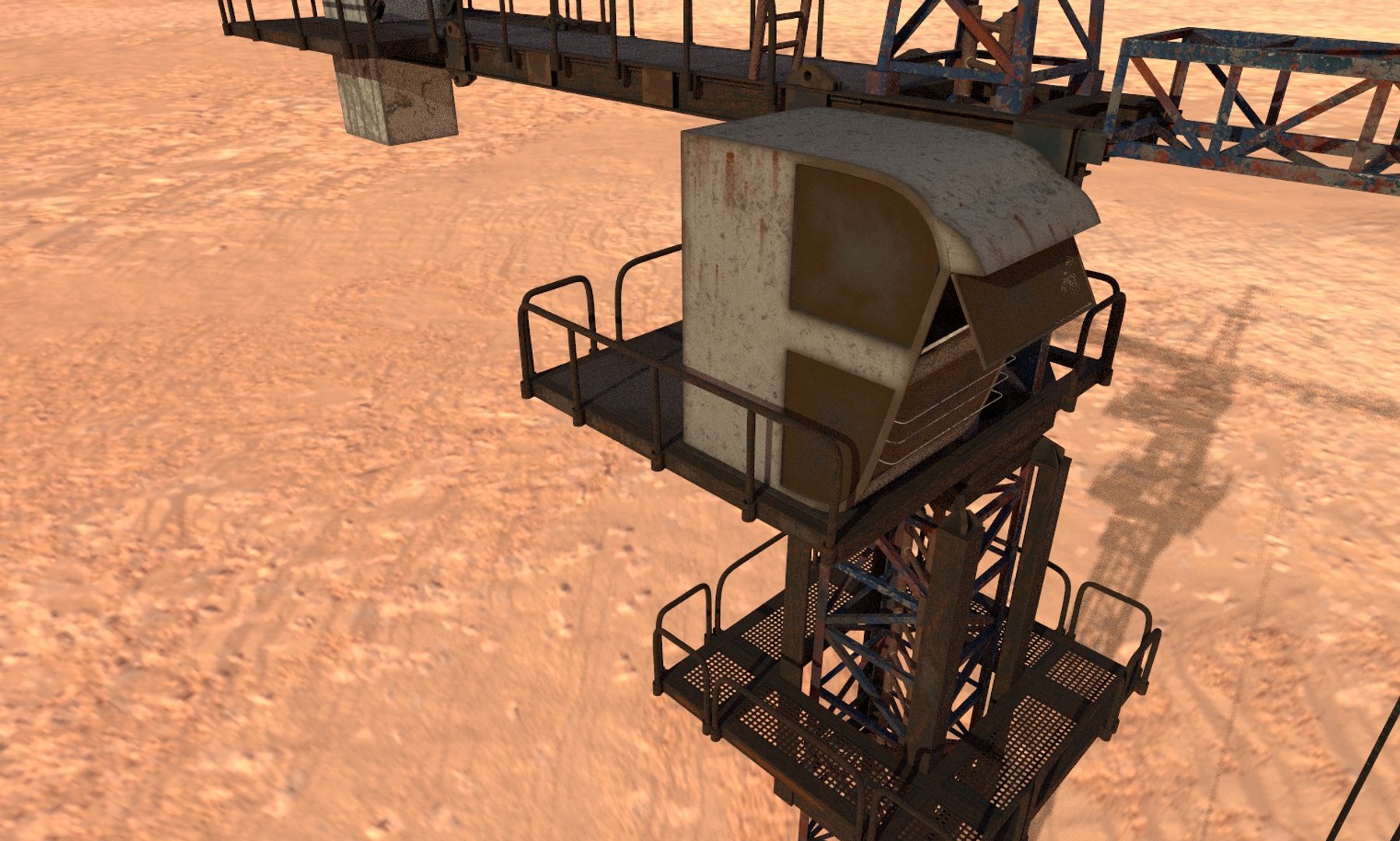 Crane 3D Model - TurboSquid 2433208