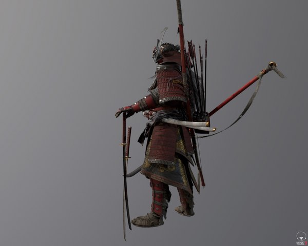 3D samurai armor bundles model - TurboSquid 1318247
