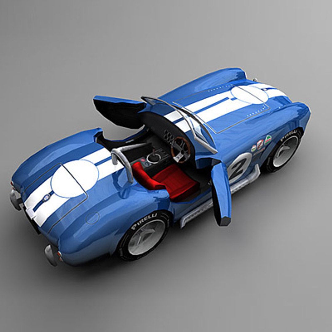 3d video ac cobra model
