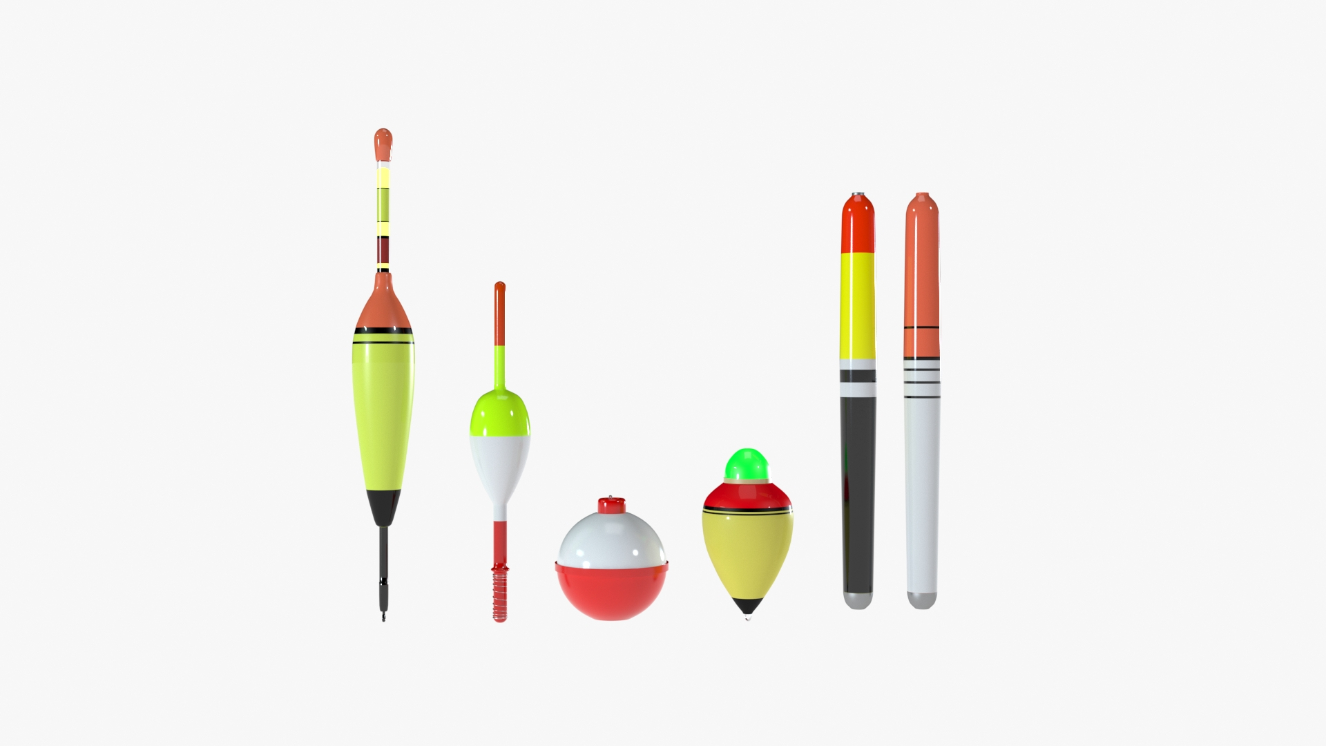 3D Model Fishing Floats - TurboSquid 1857576