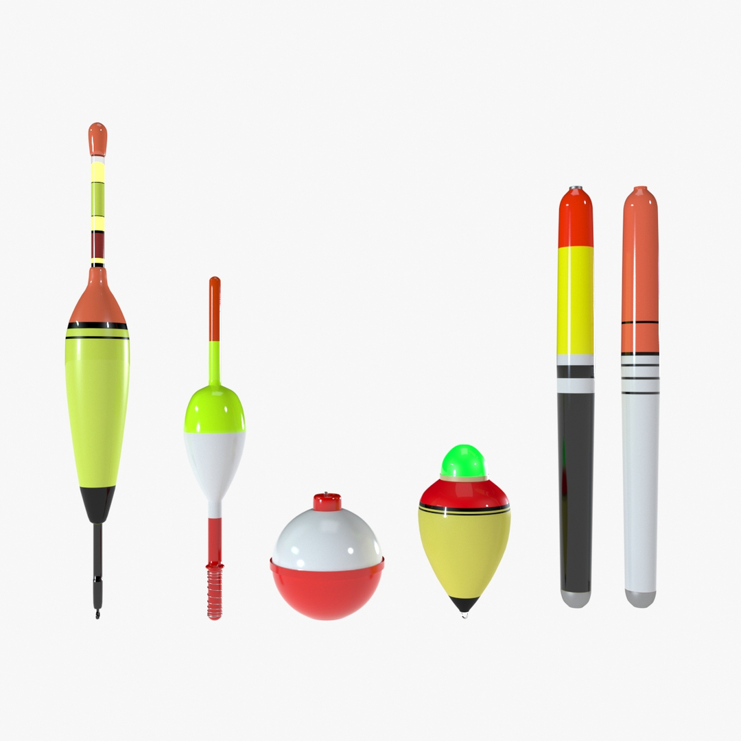 3D model Fishing Floats - TurboSquid 1857576