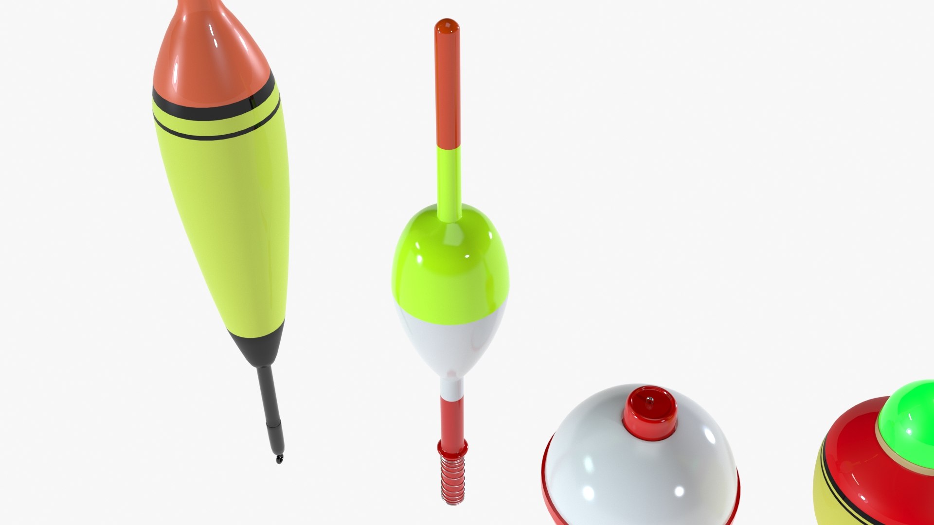 3D Model Fishing Floats - TurboSquid 1857576