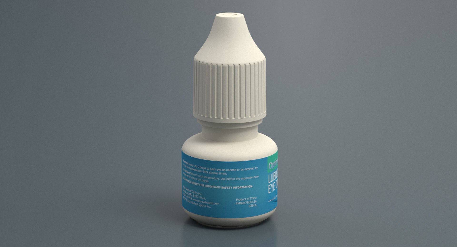 Eye Drops Bottle 3D Model - TurboSquid 1359723