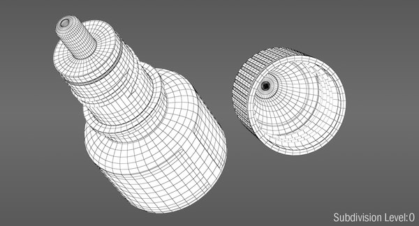 Eye drops bottle 3D model - TurboSquid 1359723