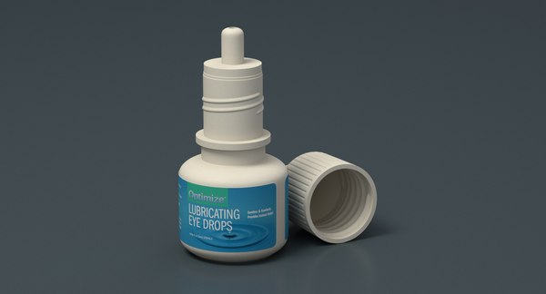 Eye drops bottle 3D model - TurboSquid 1359723