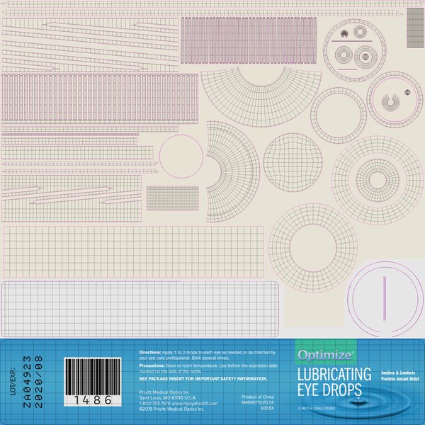 Eye drops bottle 3D model - TurboSquid 1359723